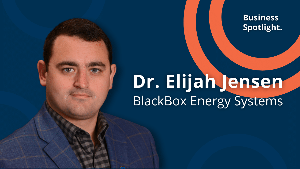 Dr. Elijah Jensen, Founder & CEO of BlackBox Energy Systems ...